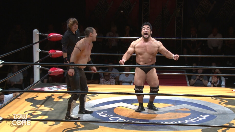 03 関本大介 vs 菊田一美 | BJW CORE