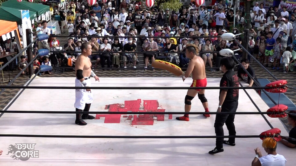 01星野勘九郎 vs 森廣祐基 | BJW CORE