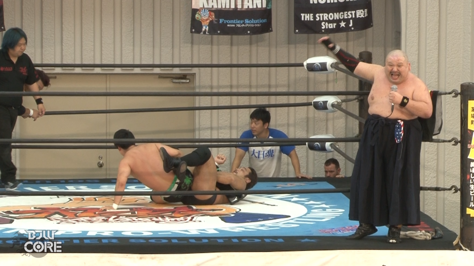 02関本大介&アブドーラ・小林 vs 中之上靖文&佐藤孝亮 | BJW CORE