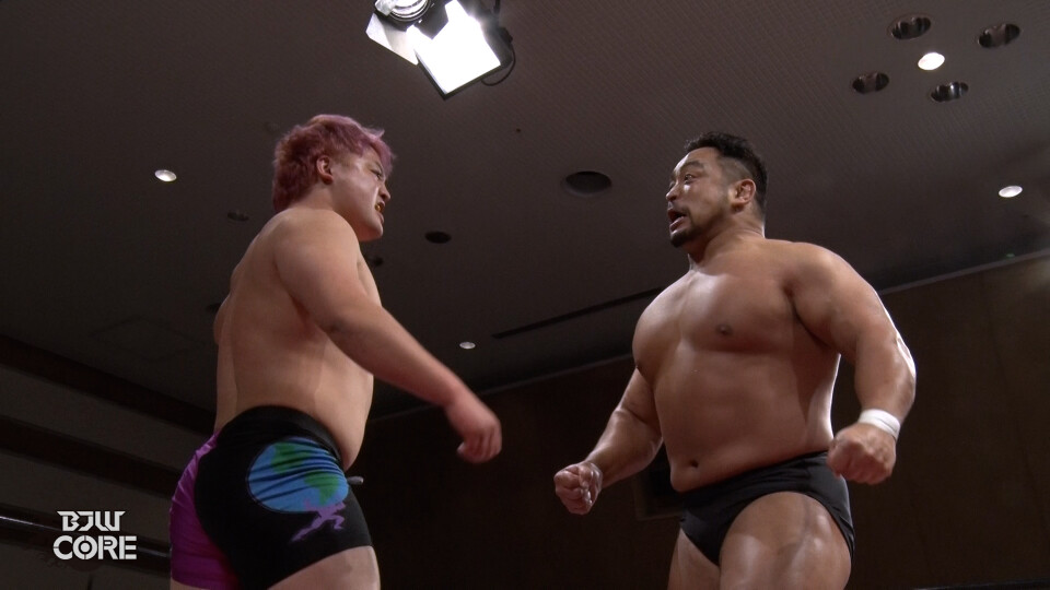 02関本大介 vs 加藤拓歩 【 Daisuke Sekimoto vs Takuho Kato 】 | BJW CORE