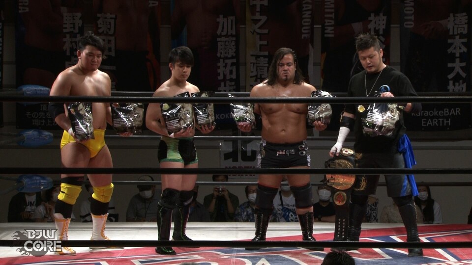 04橋本大地&クワイエット・ストーム vs 佐藤孝亮&鈴木敬喜 【 Daichi Hashimoto & Quiet Storm vs ...