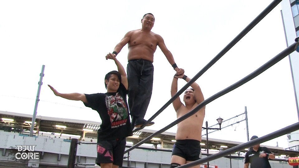 01谷口裕一 vs 橋本和樹 | BJW CORE