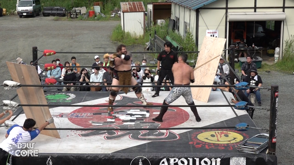 04伊東竜二 vs ビーストマン | BJW CORE