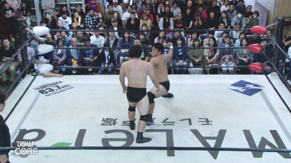 02 加藤拓歩 vs 兵頭彰 | BJW CORE