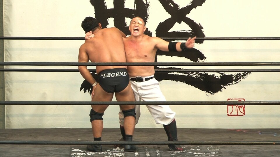 03関本大介 vs 星野勘九郎 | BJW CORE