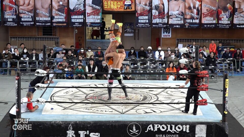 02吉田和正 vs 関札皓太 | BJW CORE