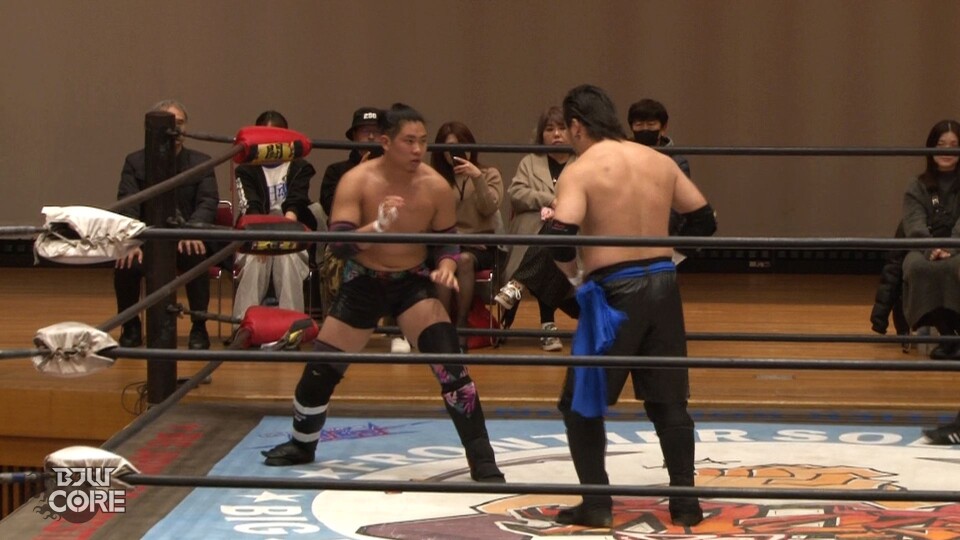 04橋本大地 vs マリー・ハナ | BJW CORE