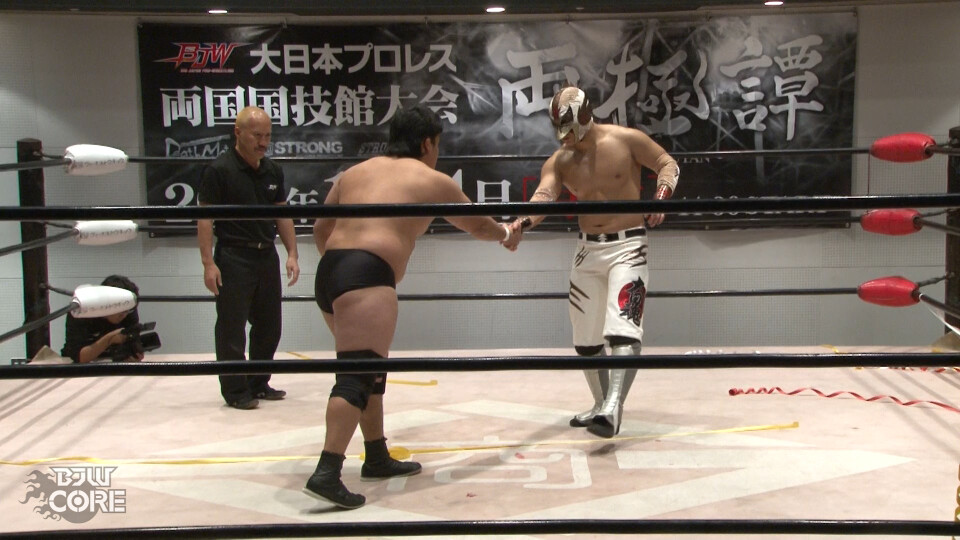 05 デスかも vs 兵頭彰 | BJW CORE