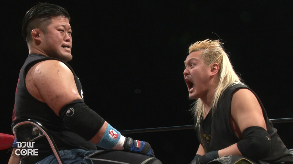 05 高橋匡哉 vs 最上九 | BJW CORE