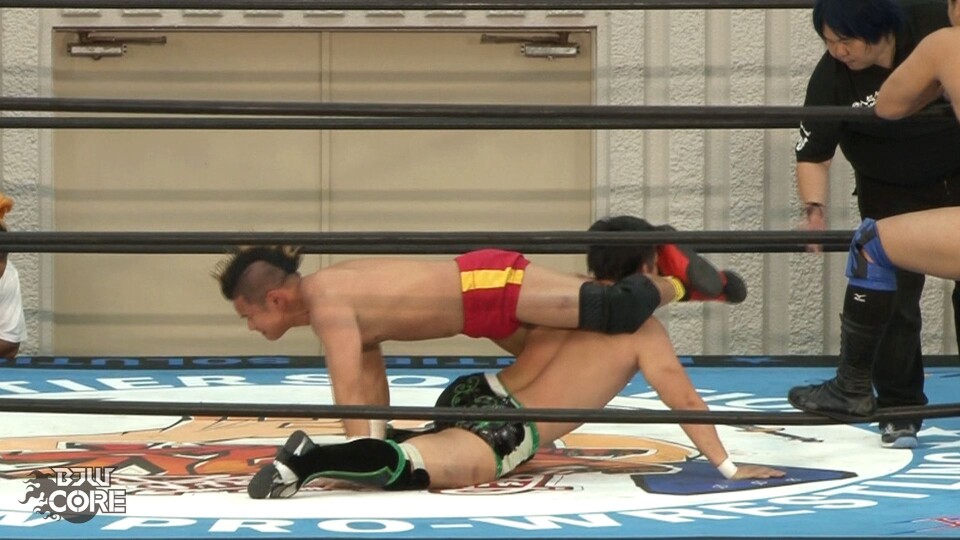 04神谷英慶&佐藤孝亮 vs 青木優也&森廣祐基 | BJW CORE