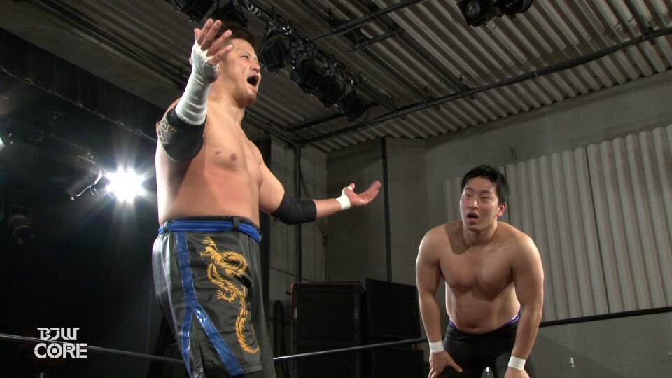 02橋本大地 vs 吉田和正 | BJW CORE