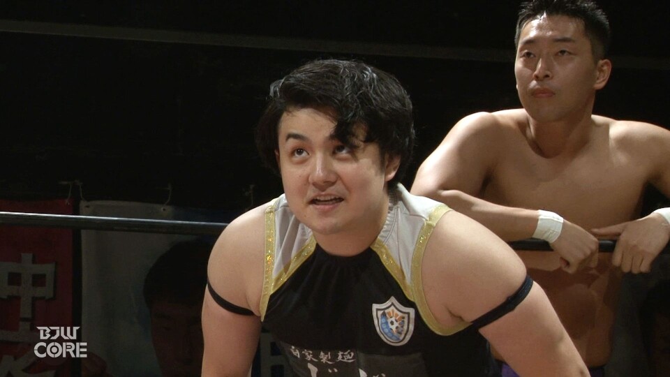 05梶トマト&関札皓太 vs 吉田和正&チチャリート・翔暉 | BJW CORE