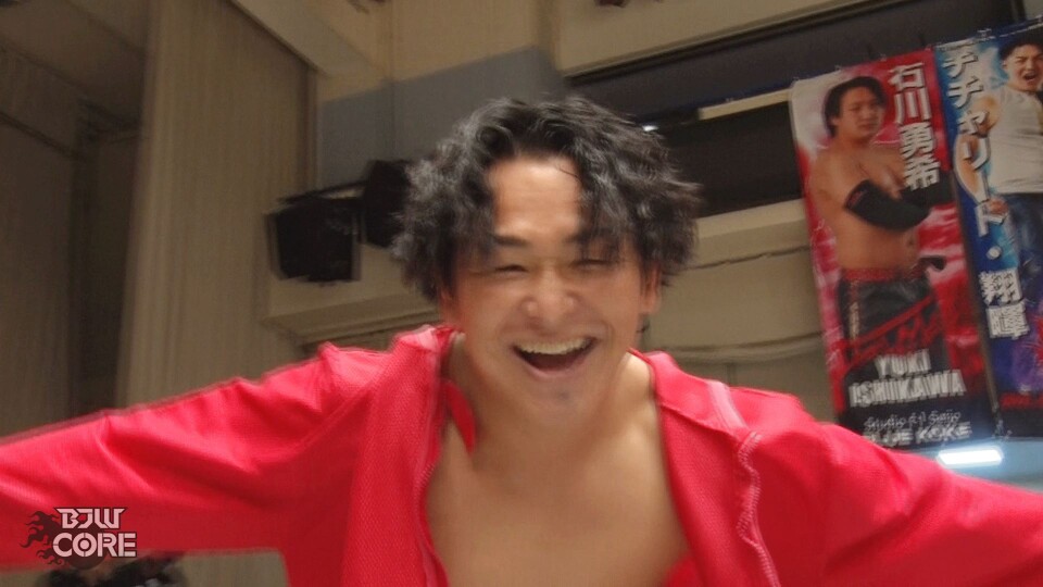 01関札皓太&吉野達彦 vs 梶トマト&チチャリート･翔暉 | BJW CORE