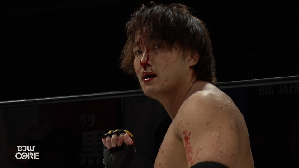 04アブドーラ・小林&若松大樹 vs 星野勘九郎&石川勇希 | BJW CORE