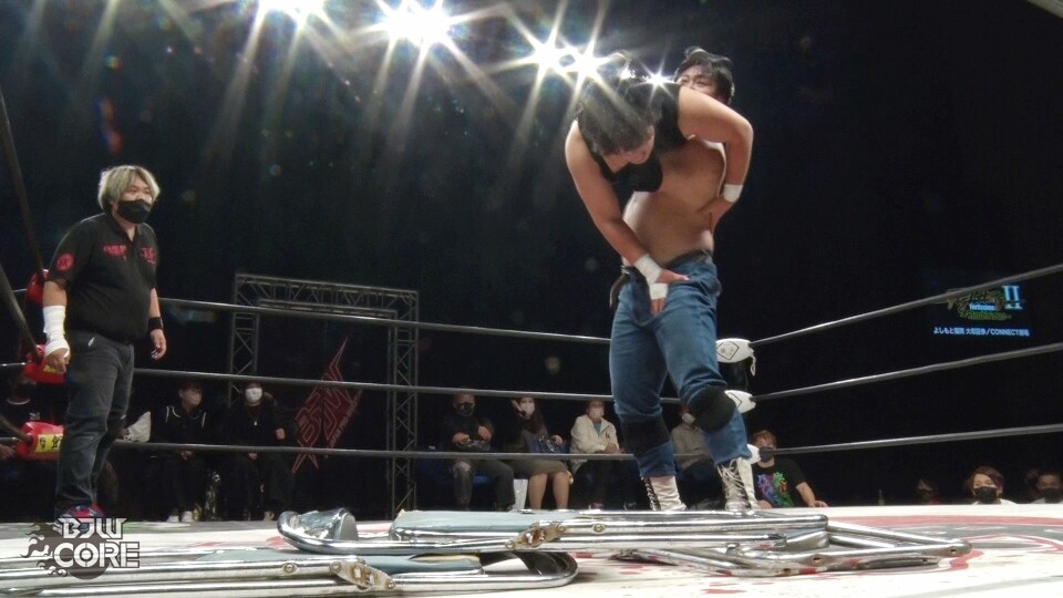 04神谷英慶&塚本拓海 vs 宮本裕向&橋本和樹 | BJW CORE