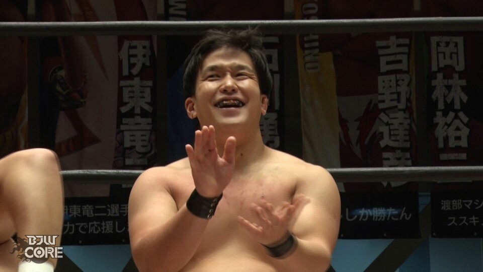 01橋本和樹 vs 吉田和正 【 Kazuki Hashimoto vs Kazumasa Yoshida 】 | BJW CORE