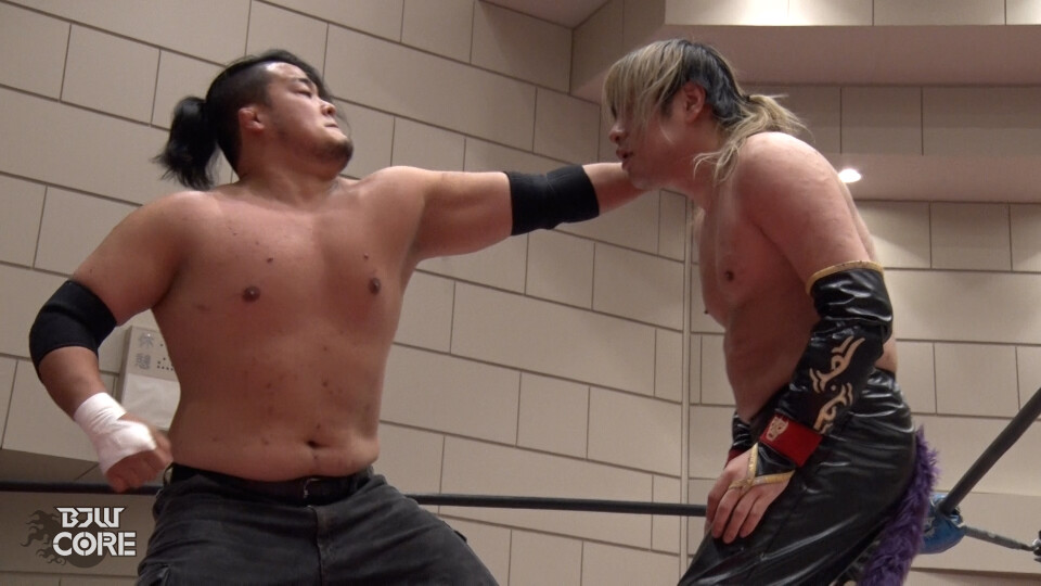 02木髙イサミ&橋本和樹 vs 石川勇希&兵頭彰 | BJW CORE