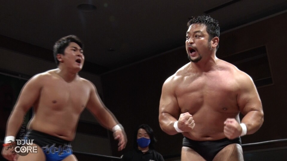 05関本大介 vs 青木優也 【 Daisuke Sekimoto vs Yuya Aoki 】 | BJW CORE