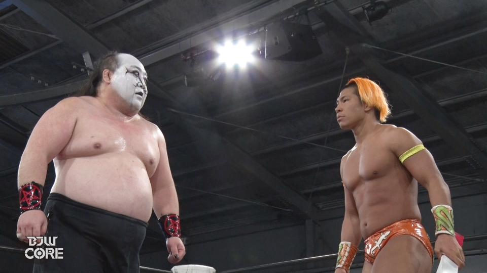 02関札皓太 vs 松山勘十郎 | BJW CORE