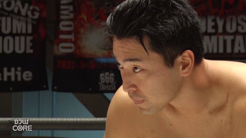 04野村卓矢 vs 吉田和正 | BJW CORE