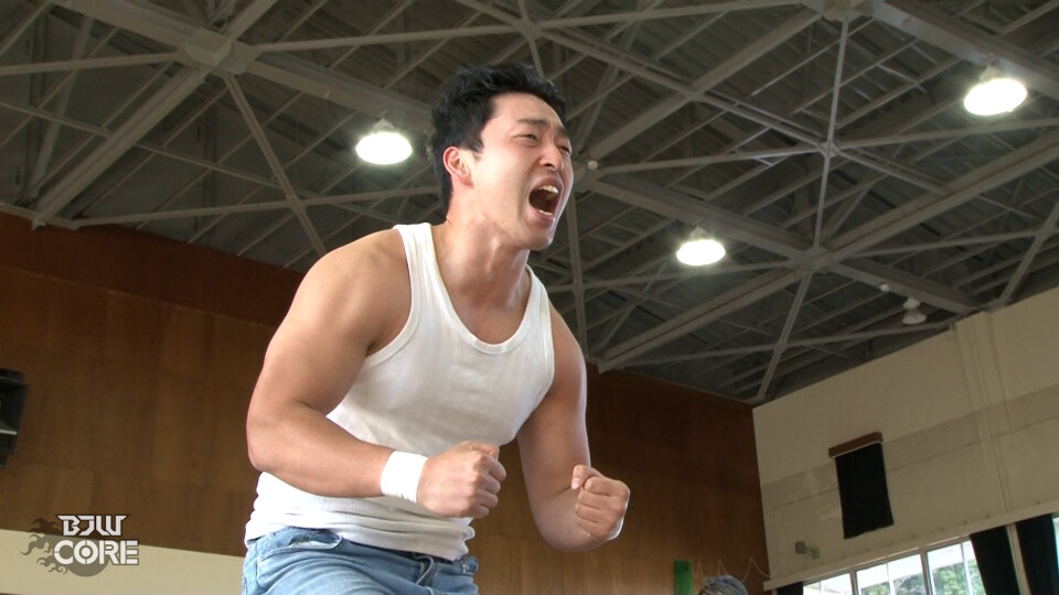 04関札皓太&マツエ・デラックス vs 吉田きんに君&ミステリコ・ヤマト | BJW CORE