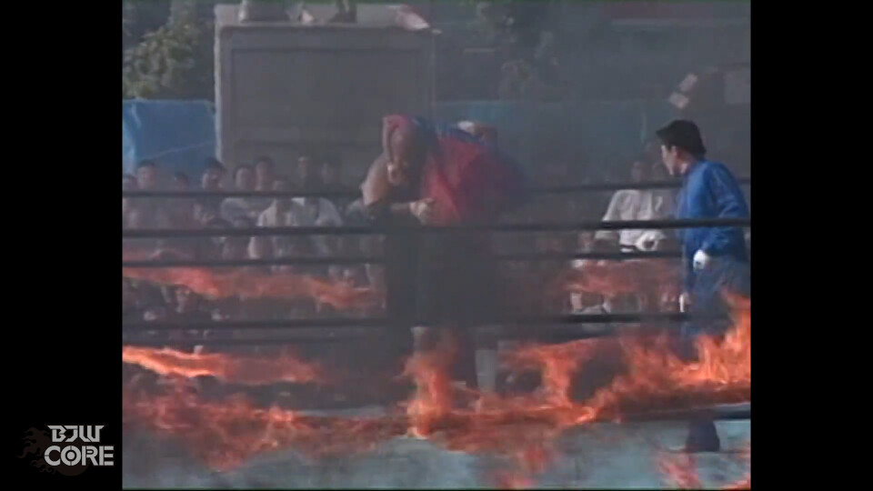 02 MEN'Sテイオー&アブドーラ・小林 vs シャドウWX&ジ･ウインガー 【 MEN'S Teioh & Abdullah ...