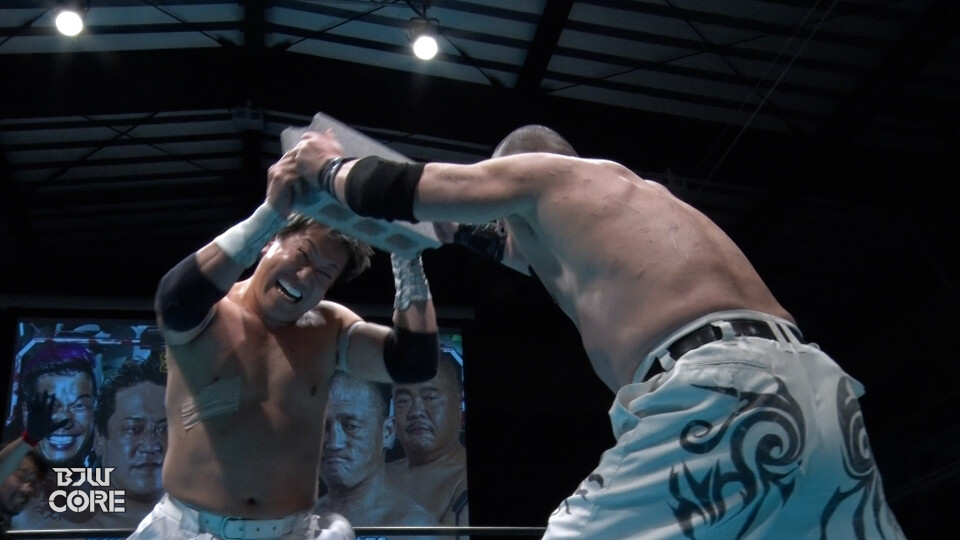 02宮本裕向&Ken vs 星野勘九郎&谷口裕一 | BJW CORE
