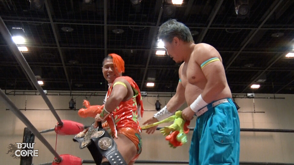02関札皓太&宮本裕向 vs 橋本和樹&永尾颯樹 | BJW CORE