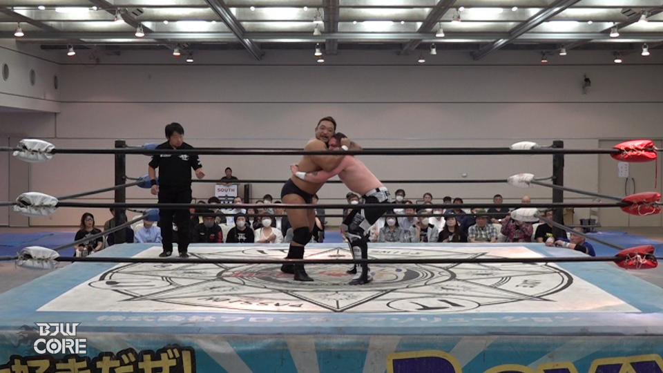 02関本大介 vs マーカス・マザーズ | BJW CORE