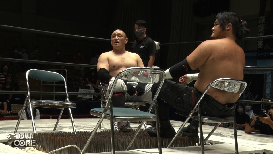 07星野勘九郎＆兵頭彰 vs 竹田誠志＆塚本拓海 【 Kankuro Hoshino & Akira Hyodo vs Masashi Takeda & Takumi Tsukamoto ...