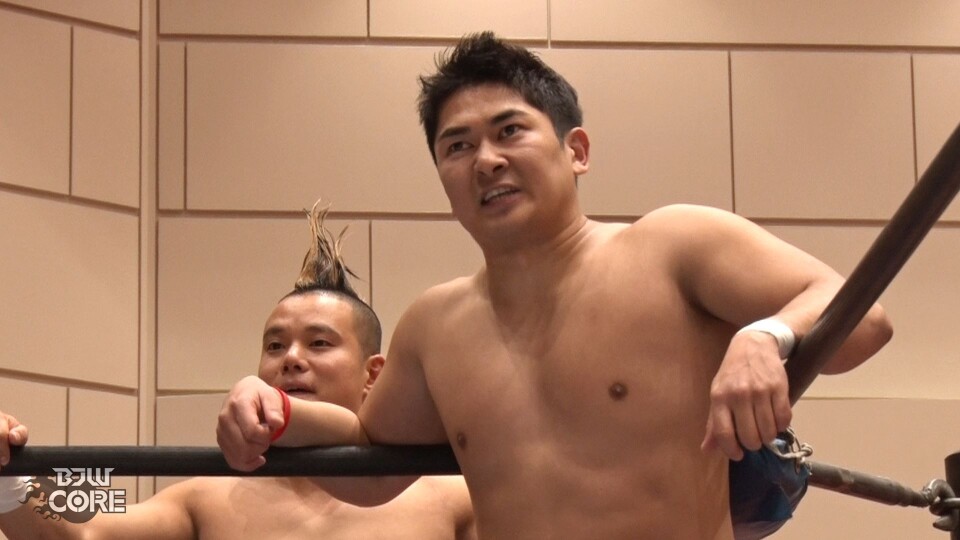 04神谷英慶&橋本大地 vs 青木優也&森廣祐基 | BJW CORE