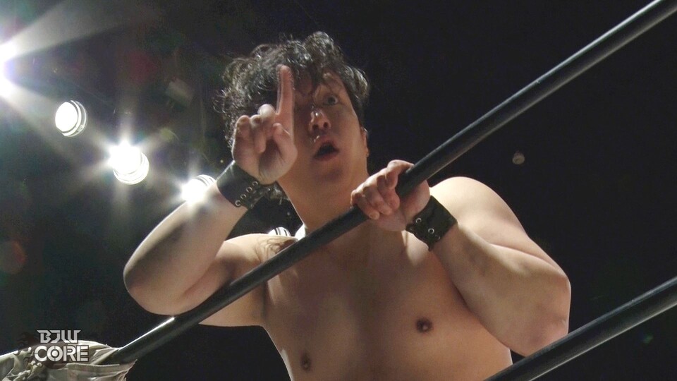 04関札皓太&北村彰基 vs 橋本和樹&永尾颯樹 | BJW CORE