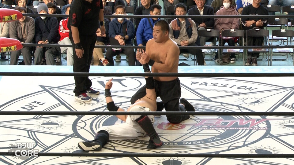 01谷口裕一 vs 星野勘九郎 | BJW CORE