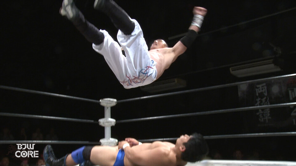 05 星野勘九郎 vs 青木優也【次期挑戦者決定T】 | BJW CORE