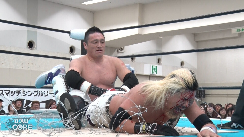 03 藤田ミノル vs 星野勘九郎【一騎当千2019】 | BJW CORE